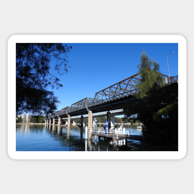 Iron Cove Bridge - Iron Cove Bridge - Sticker | TeePublic Iron Cove Bridge - Iron Cove Bridge - Sticker | TeePublic